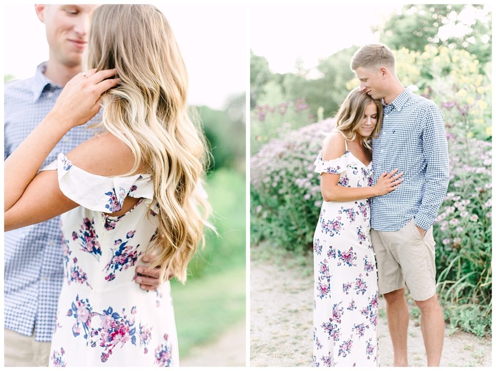 ALEX + CODY // GARDEN ENGAGEMENT SESSION // SCHEIG CENTER AT MEMORIAL ...
