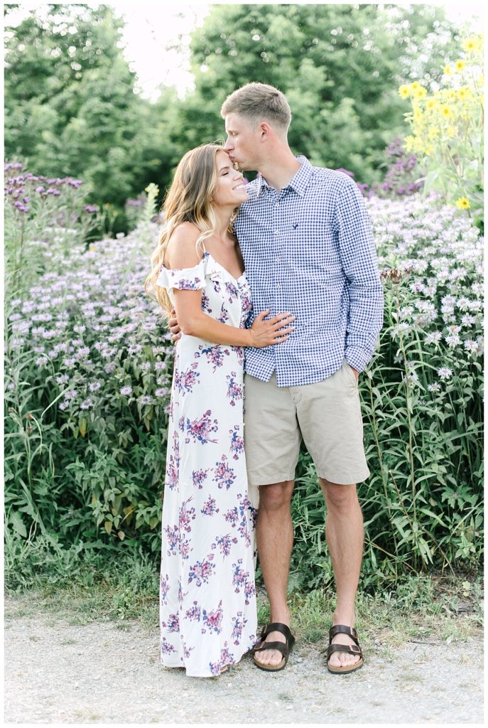 ALEX + CODY // GARDEN ENGAGEMENT SESSION // SCHEIG CENTER AT MEMORIAL ...