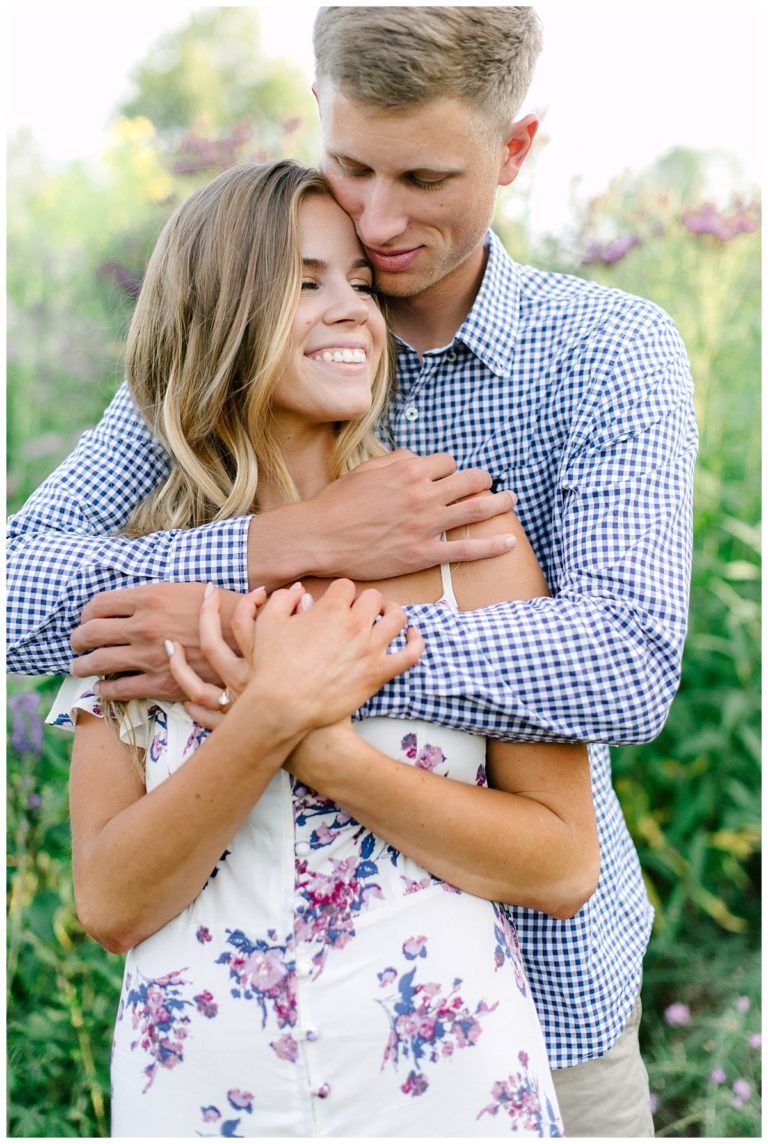 ALEX + CODY // GARDEN ENGAGEMENT SESSION // SCHEIG CENTER AT MEMORIAL ...