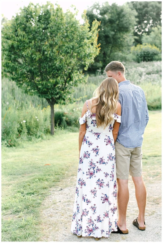ALEX + CODY // GARDEN ENGAGEMENT SESSION // SCHEIG CENTER AT MEMORIAL ...