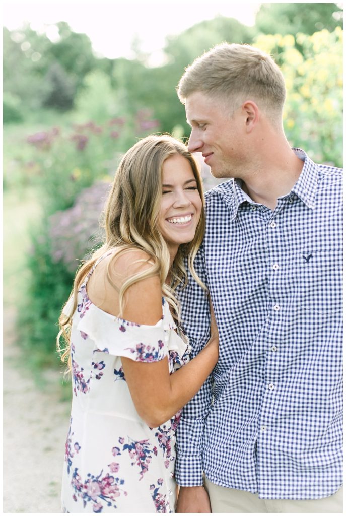 ALEX + CODY // GARDEN ENGAGEMENT SESSION // SCHEIG CENTER AT MEMORIAL ...
